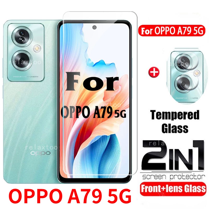 2IN1 Full Screen Protector For OPPO A79 A 79 OPPOA79 5G CPH2553 Full ...