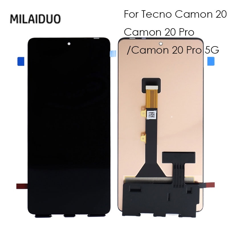 Original LCD For 120HZ Tecno Camon 20 CK6 CK6n /Camon 20 Pro CK7n /Camon 20 Pro 5G CK8n LCD ...