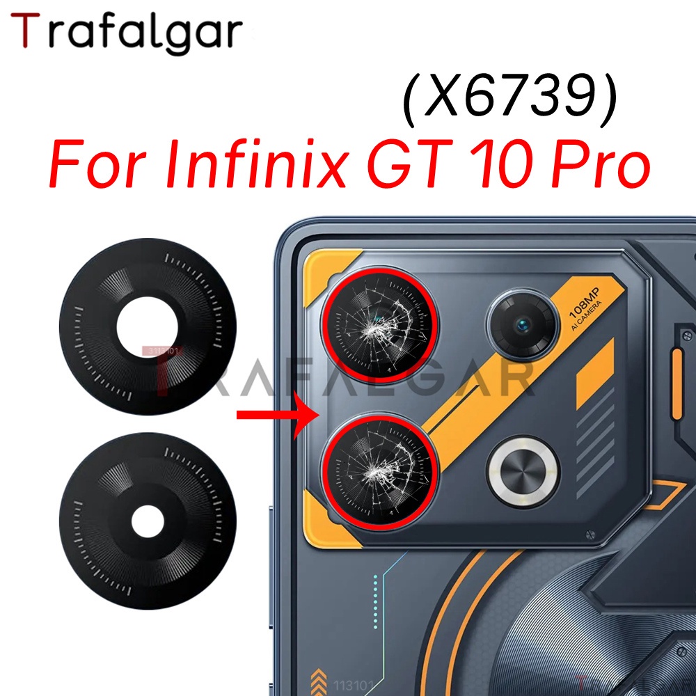 Rear Back Camera Glass Lens For Infinix GT 10 Pro GT10 Pro X6739 ...