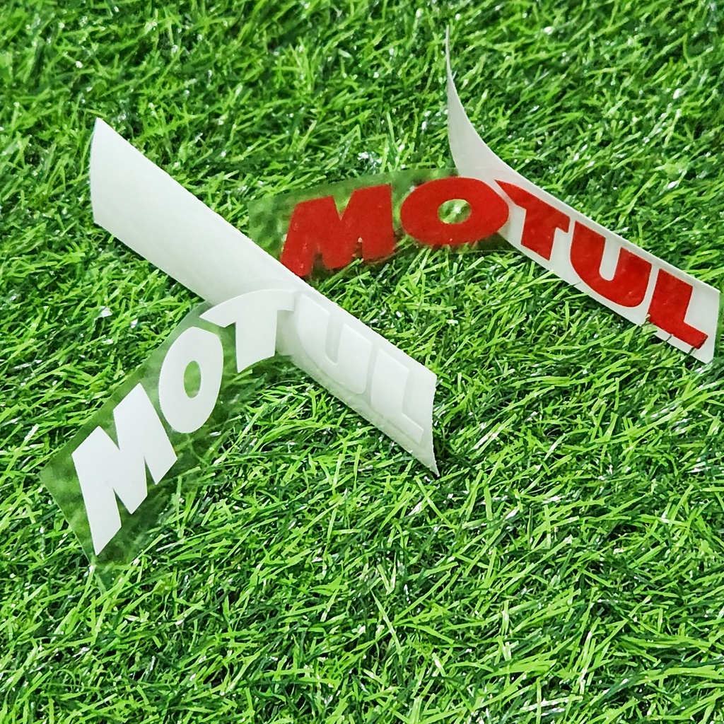 Motul Logo Vinyl Decal - 4"x1" Weather-Resistant Sticker for Laptops ...