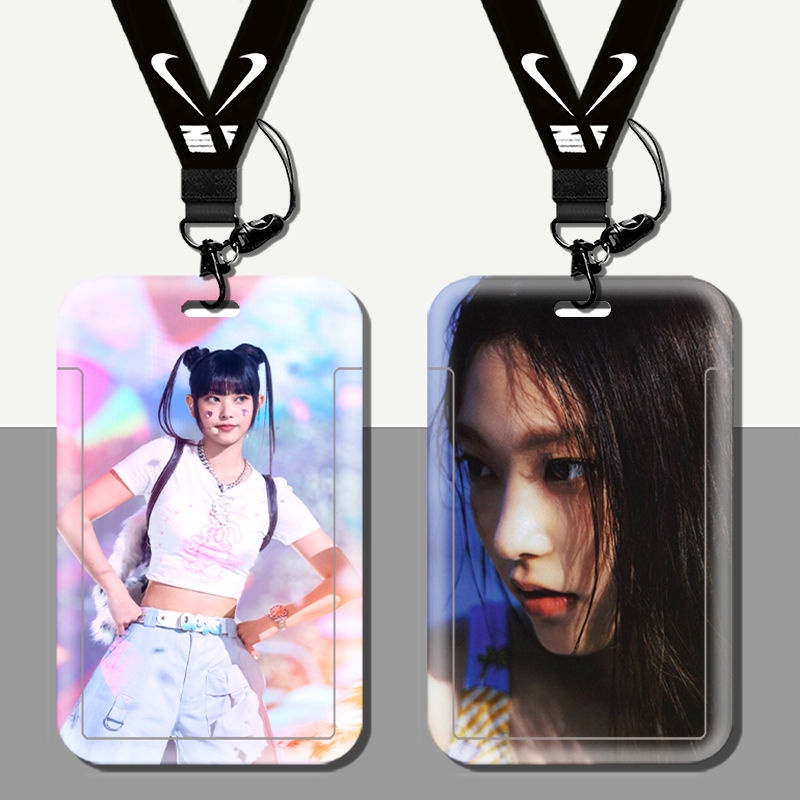 New Jeans Haerin DIY Student School Campus ID Card Hard Cover Employee ...