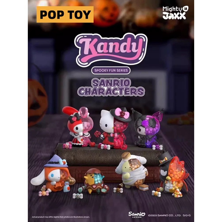 Sanrio Characters Mighty Jaxx Kandy Spooky Fun Series Blind box doll ...