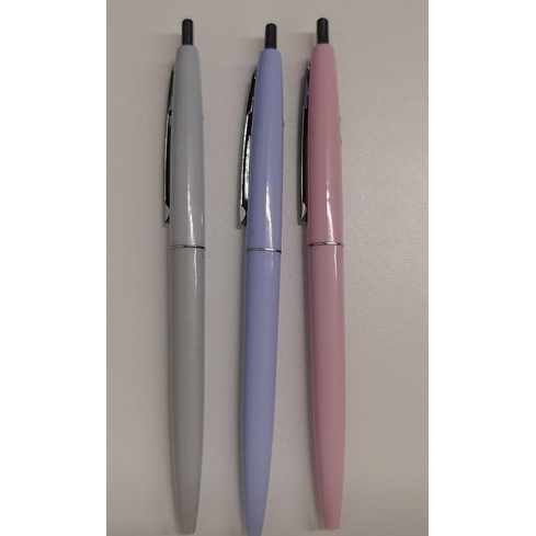 MINISO 0.7mm Blue-ink Gel Pen (3 Assorted Barrels: Blue, Pink, Gray ...