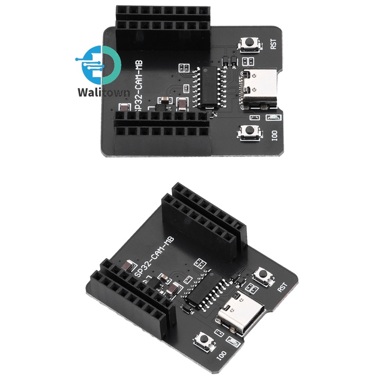 ESP32-CAM-MB Test Backboard Serial Port Burner Module with Expansion ...