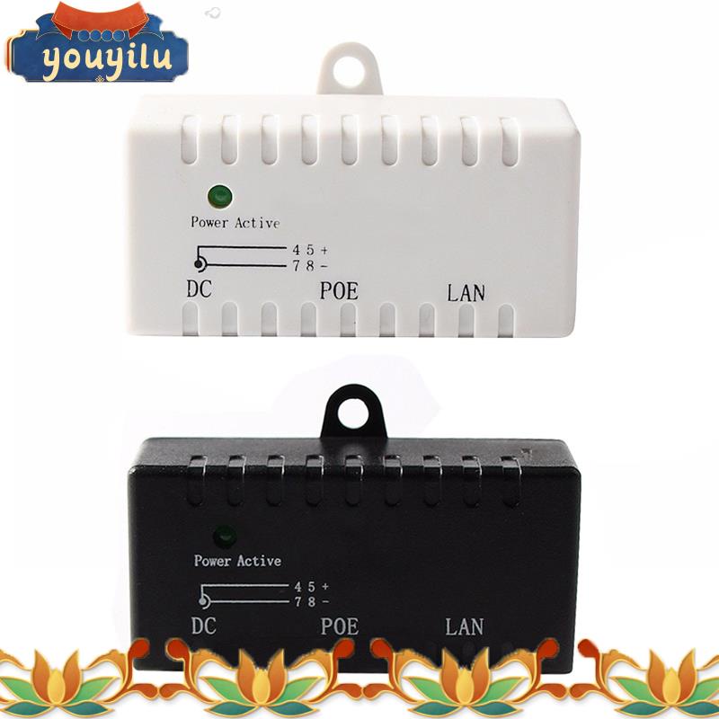 Poe Splitter Poe Injector Rj45 Dc 5.5Mm x 2.1Mm Input Passive Poe ...