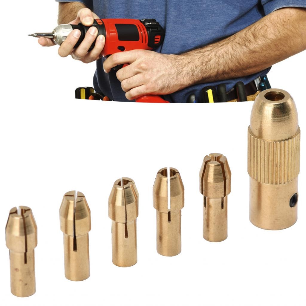 Skejnojj Hilitand Miniature Electric Grinder Chuck Copper Mini Small ...