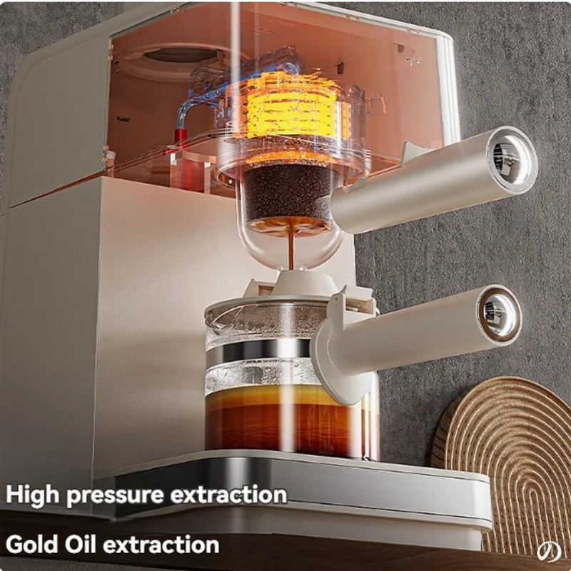 220V Semi-automatic Office American Style Coffee Maker With Multiple ...