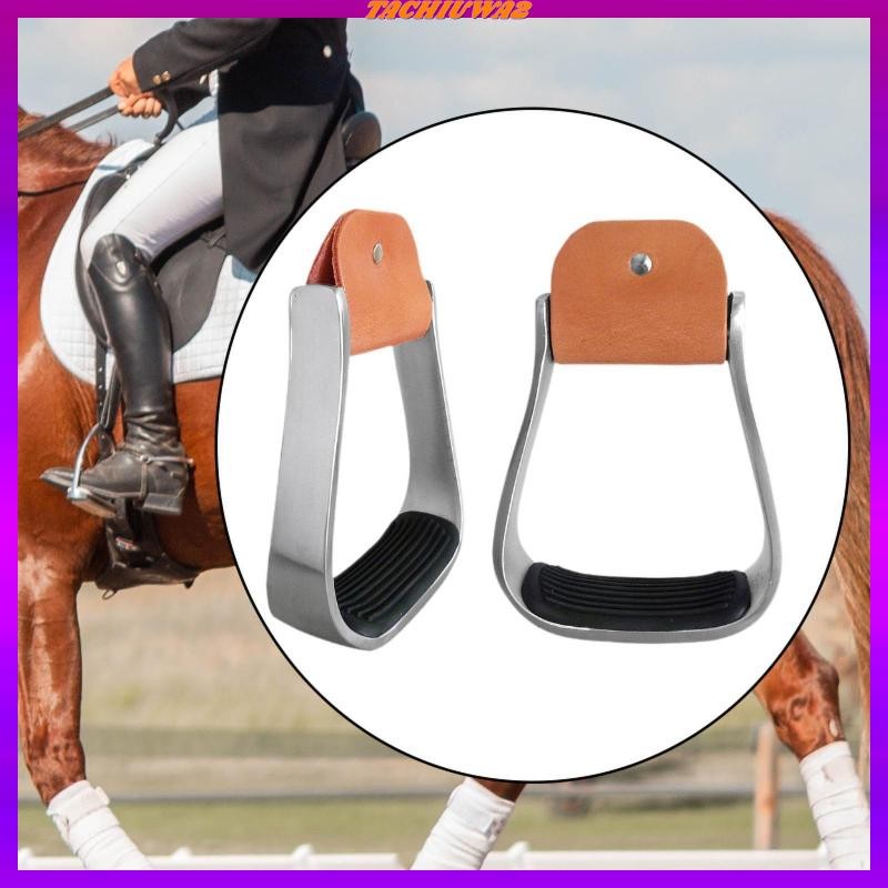 [Tachiuwa2] 2 Pieces Horse Riding Stirrups Equestrian Stirrups Heavy ...