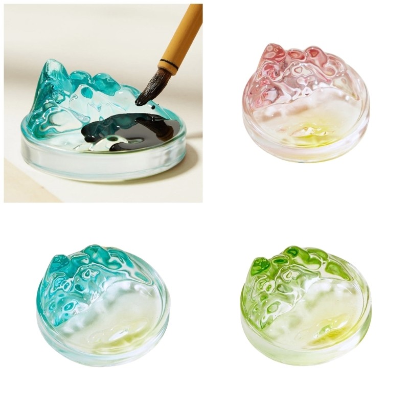 love* Multifunctional Ink Bowl Elegant Ink Dish Ink Plate Brush Pen ...