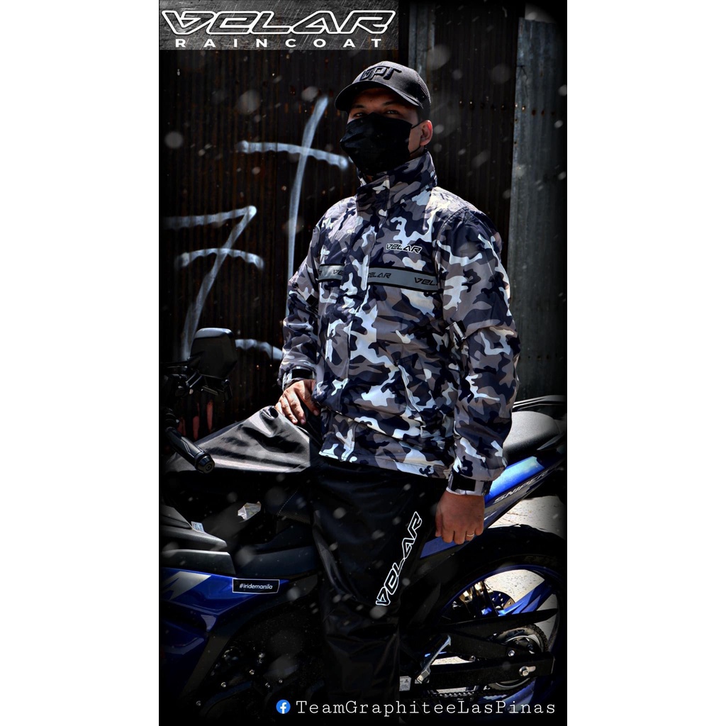 VELAR MOTORCYCLE RIDING RAINCOAT WITH PANTS | Shopee Philippines