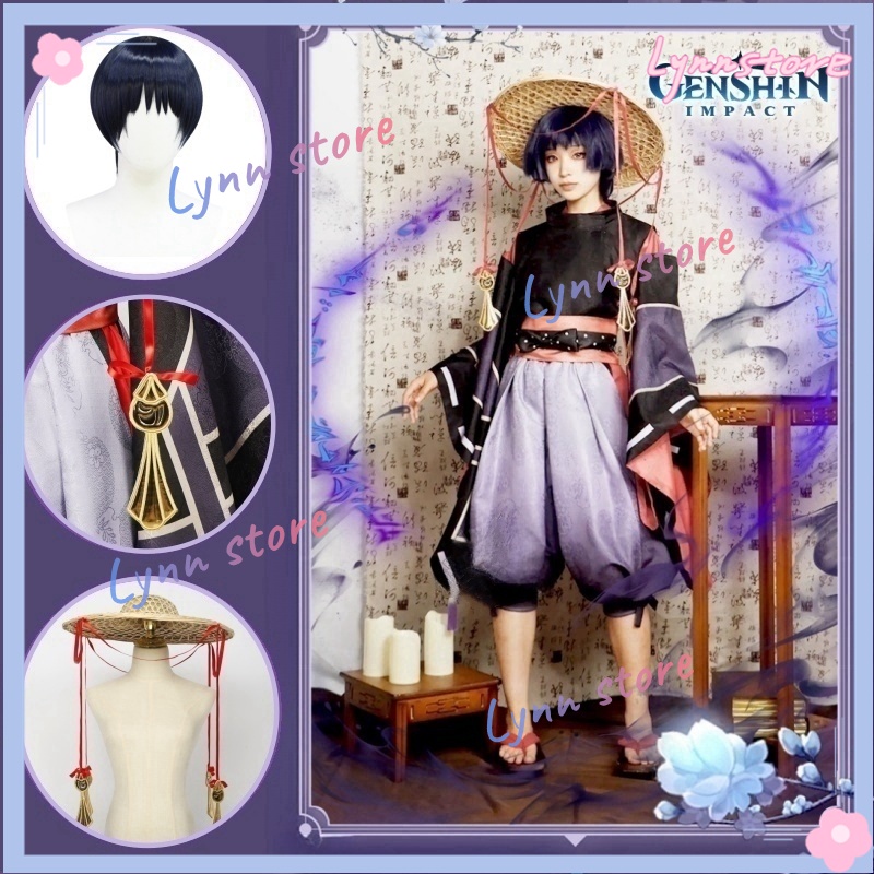 Scaramouche Costume Uniforms for Men The Five Kasen Scaramouche Cosplay ...