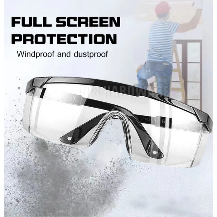Dustproof GLASS sand proof goggles Anti shock goggles for labor ...