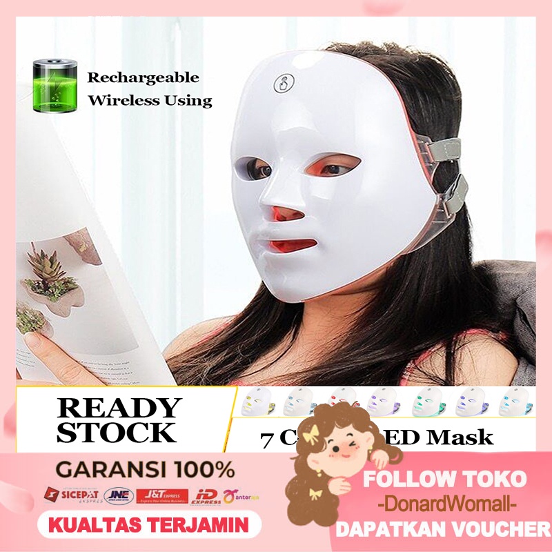 Pdt Light Led Mask 7colors Led Mask Photon Therapy Face Care Tool Use ...