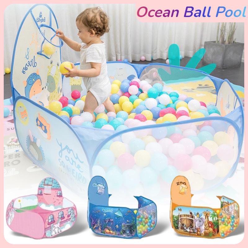 Kids Ocean Ball Pool Kids Play Tent Cast Ball Pool Indoor Playground ...