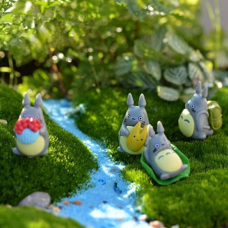 Cute and Creative Miyazaki Hayao's Totoro Miniature Figurine Cartoon ...