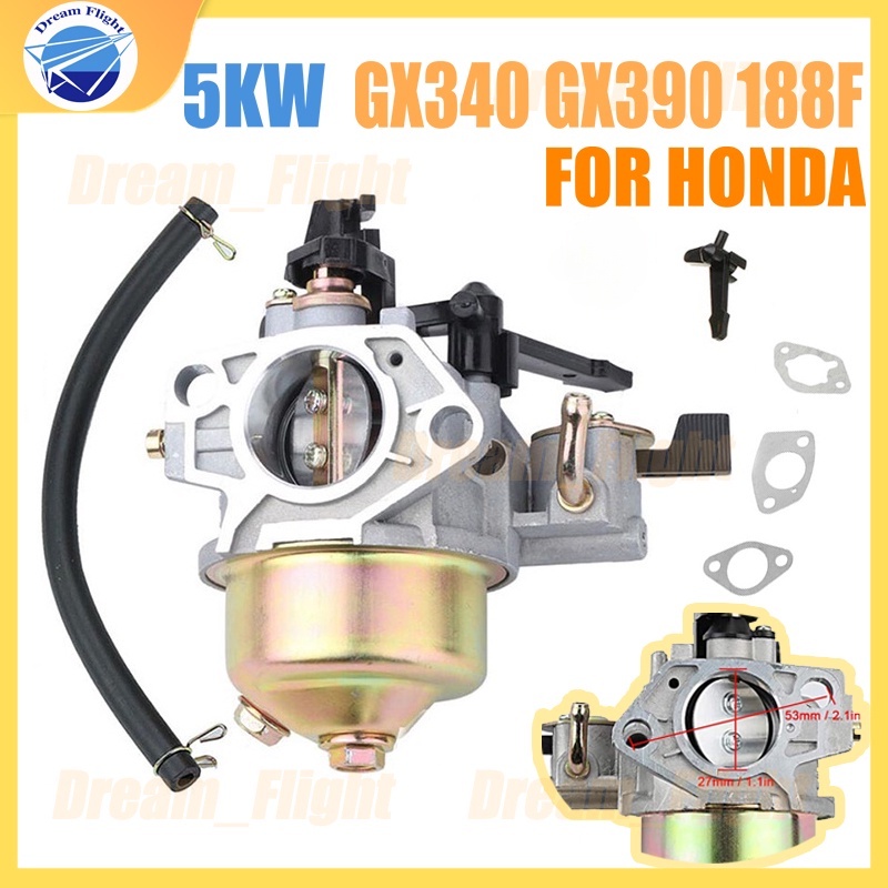 GX390 GX340 Honda Carburetor Replacement Kit For Honda GX390 13HP ...