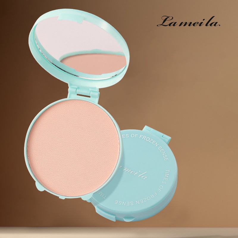 Lameila Compact Powder Wet and Dry Use Long-lasting Waterproof and Oil ...