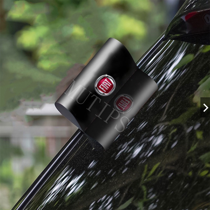 Fiat Car Sticker Wash Label Style Trunk Door Decals PVC Auto Decoration ...