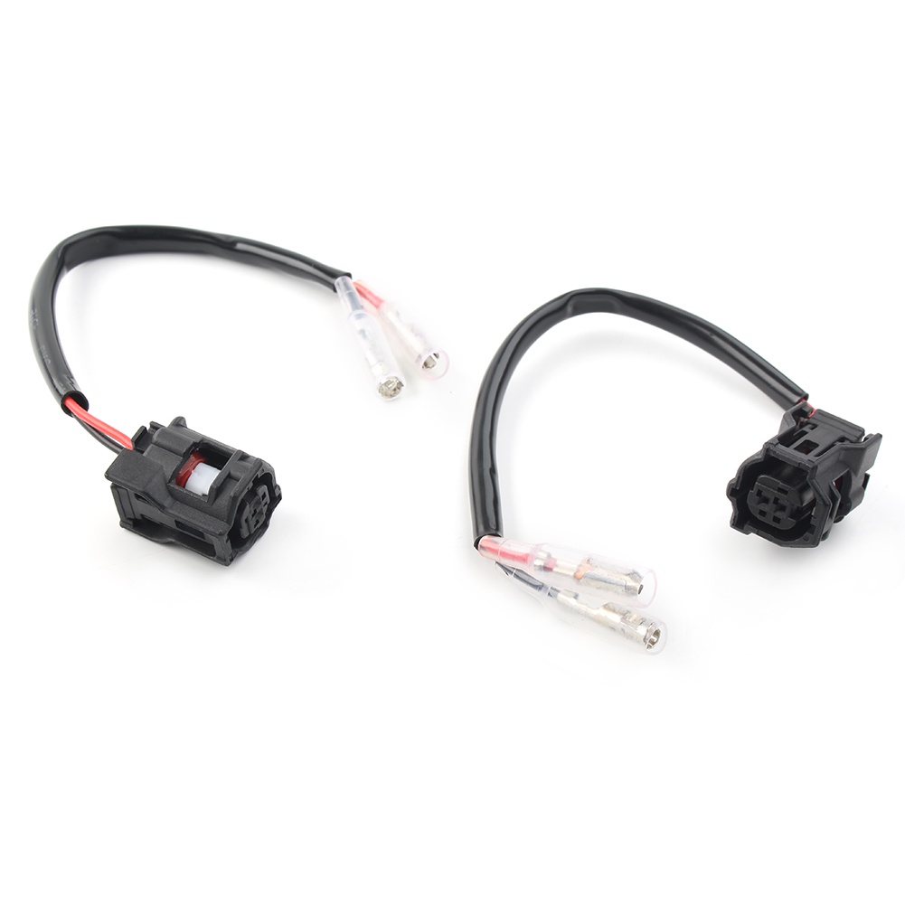 2pcs OEM Motorcycle Type 2-Wire Turn Signal Indicator Wiring Connectors ...