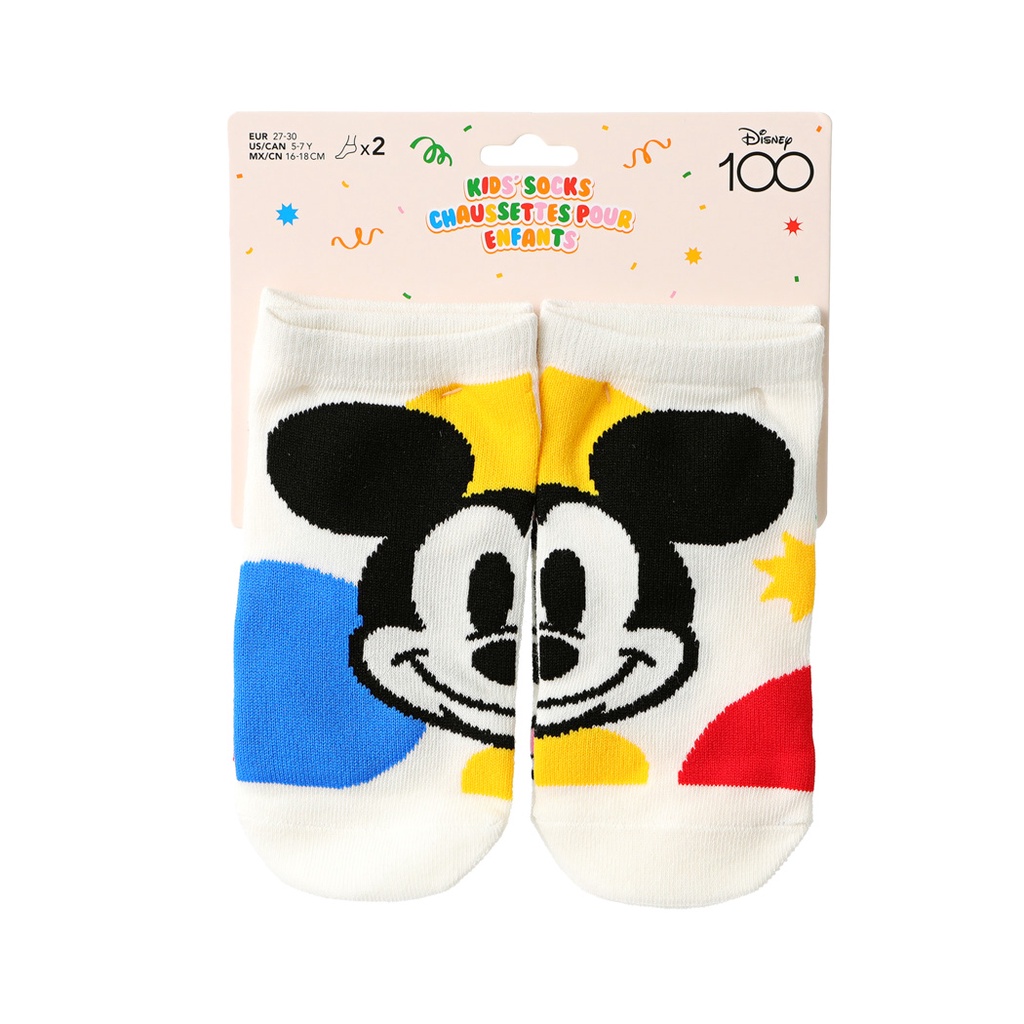MINISO Disney 100 Celebration Collection Big Head Cotton Kids' Socks 2 ...