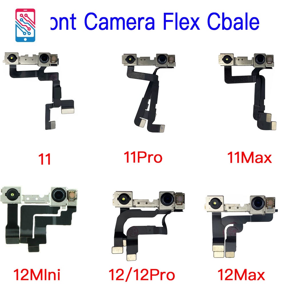 Front Camera Flex Cable Replacement For iPhone 11 12 Mini Pro Max No ...