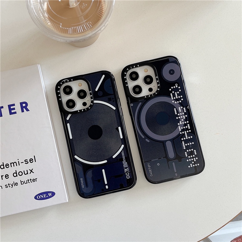 Carving CASETIFY【NOTHING Electronic technology】Magnetic attraction Case ...
