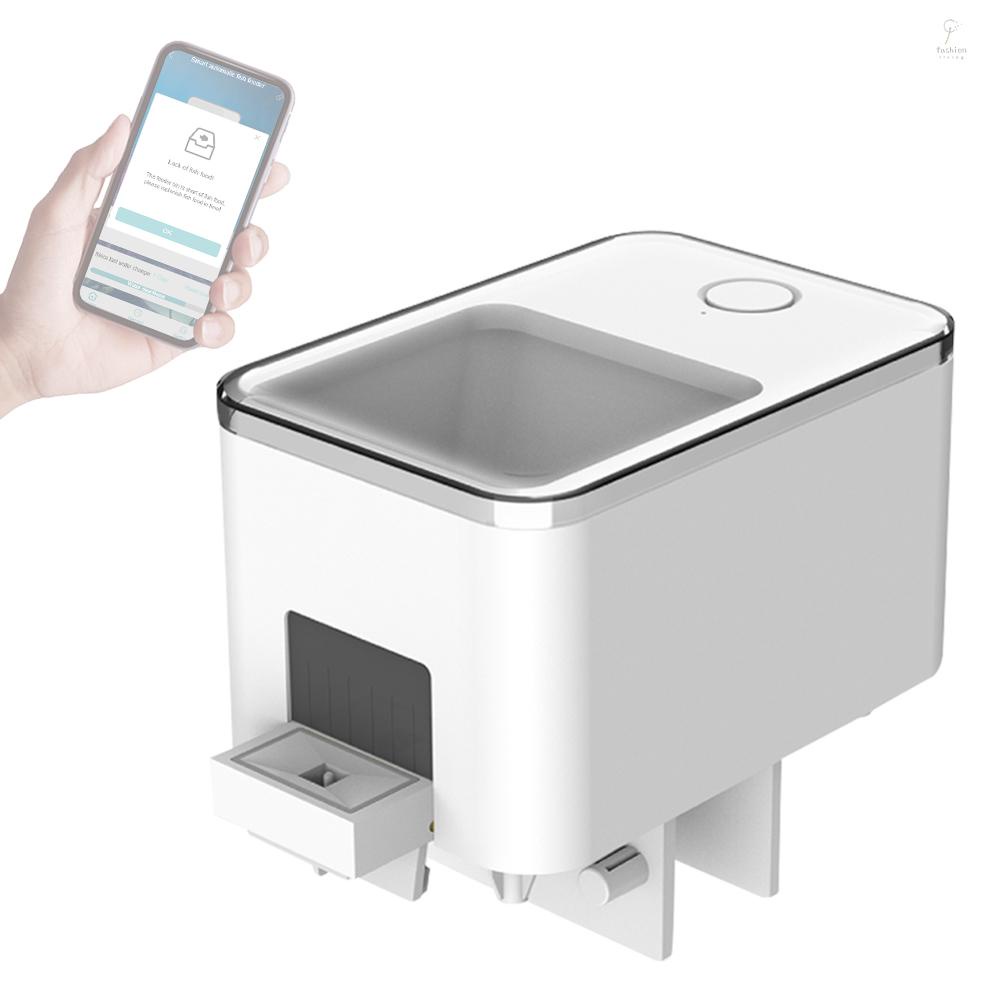 FLP WiFi Intelligent Timing Automatic Feeder Aquarium Goldfish Feeder ...