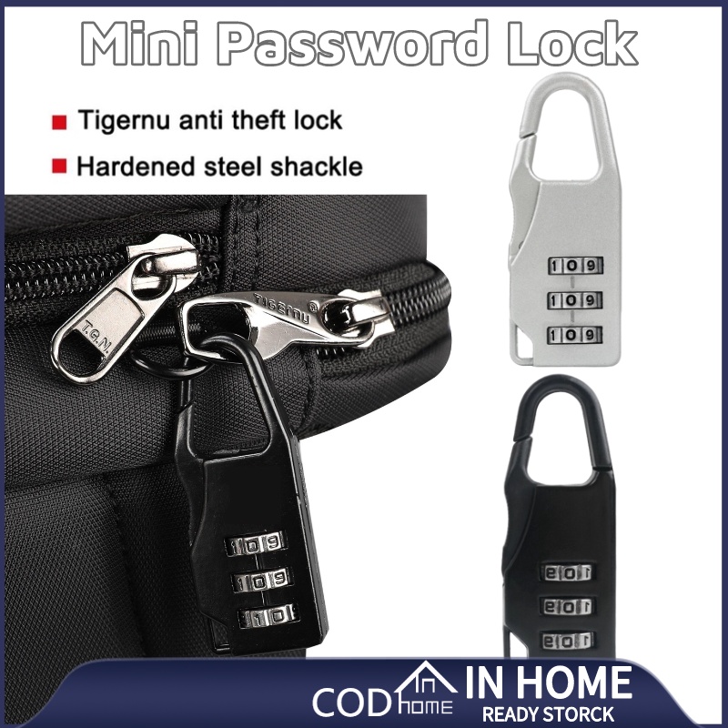 Digits Code Password Combination Padlock Security Lock 3 Digit ...