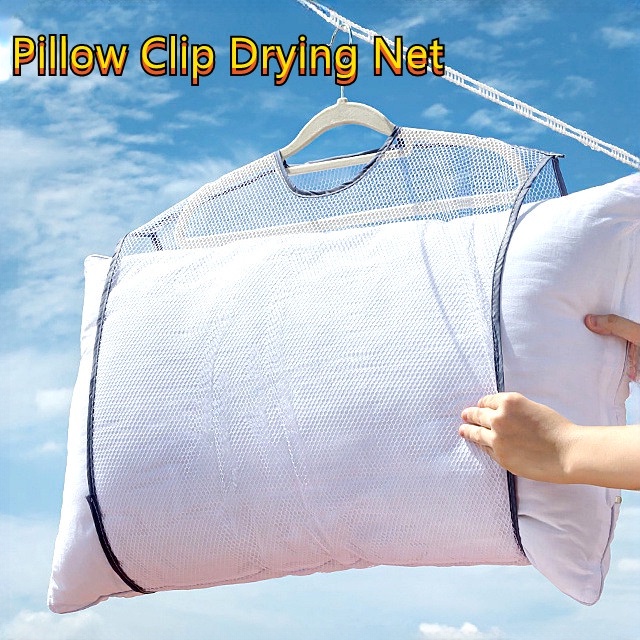 Pillow Drying Rack Underwear Hanger Mesh Storage Holder Clothes Rack ...