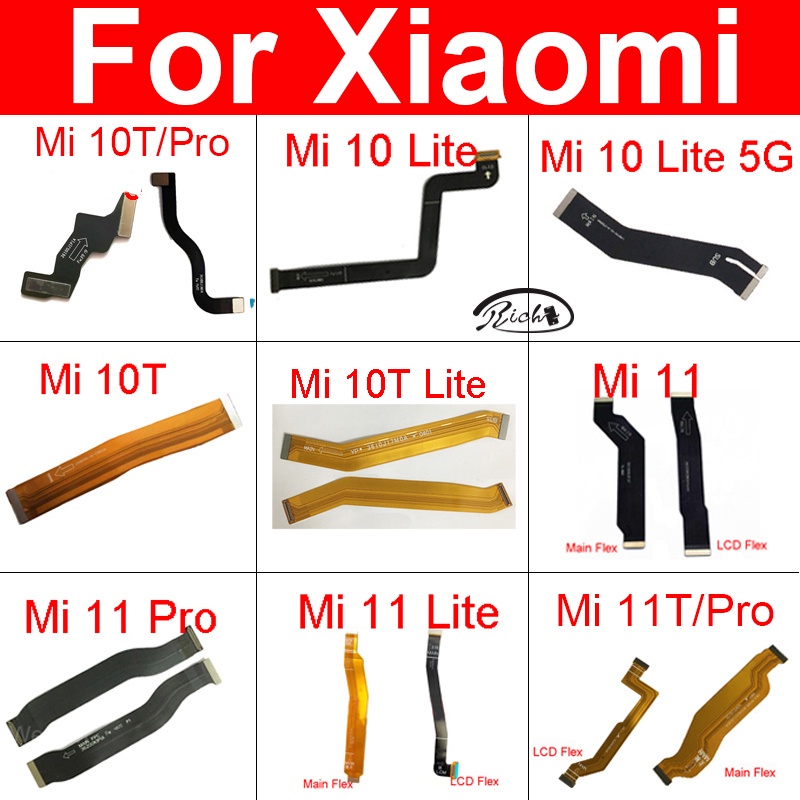 LCD MotherBoard Connector Flex Cable For Xiaomi Mi 10 10T 11 11T Pro Lite 4G 5G Vice Flex ...