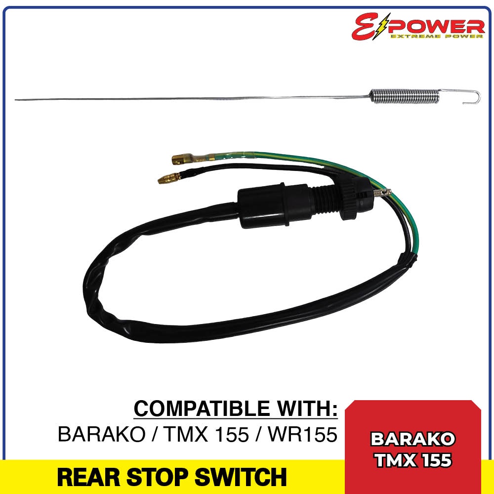 E-POWER TMX 155, BARAKO, WR155 Rear Stop Switch Set | Shopee Philippines