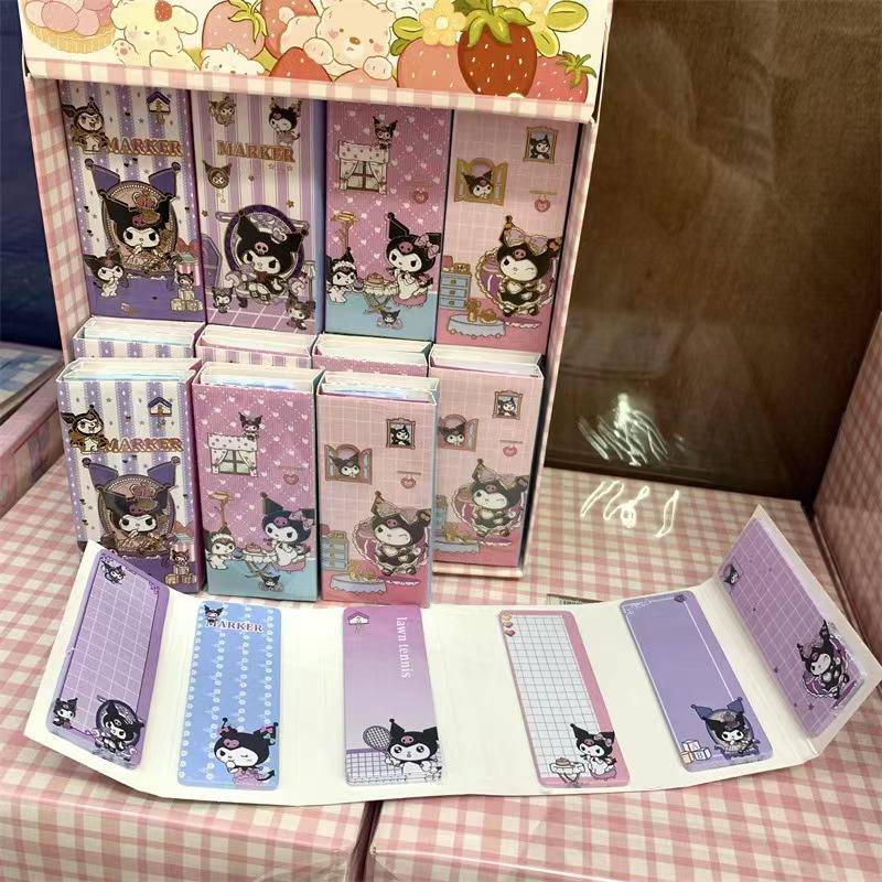 2023 Sanrio Folding sticky notes mymelody Kuromi Cinnamoroll Pom Pom ...