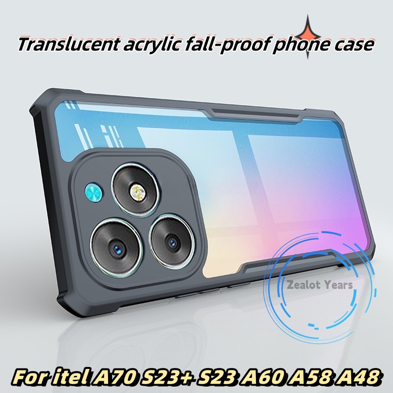 Acrylic Casing For Itel A70 4G itel S23 Plus S23+ ItelA70 itel S23 ...