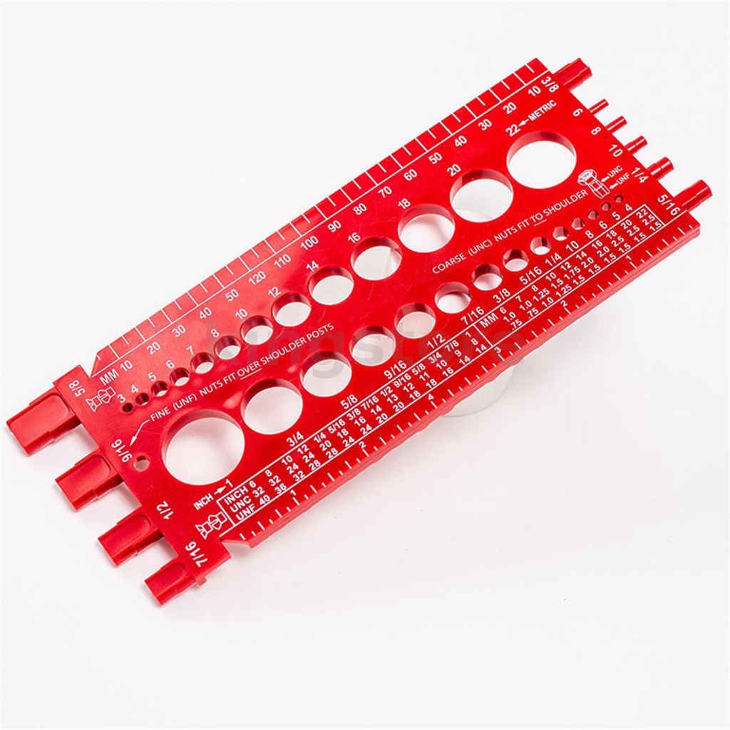 Woodworking Measurement Tool Nut Bolt & Screw Gauge Coarse Thread ...