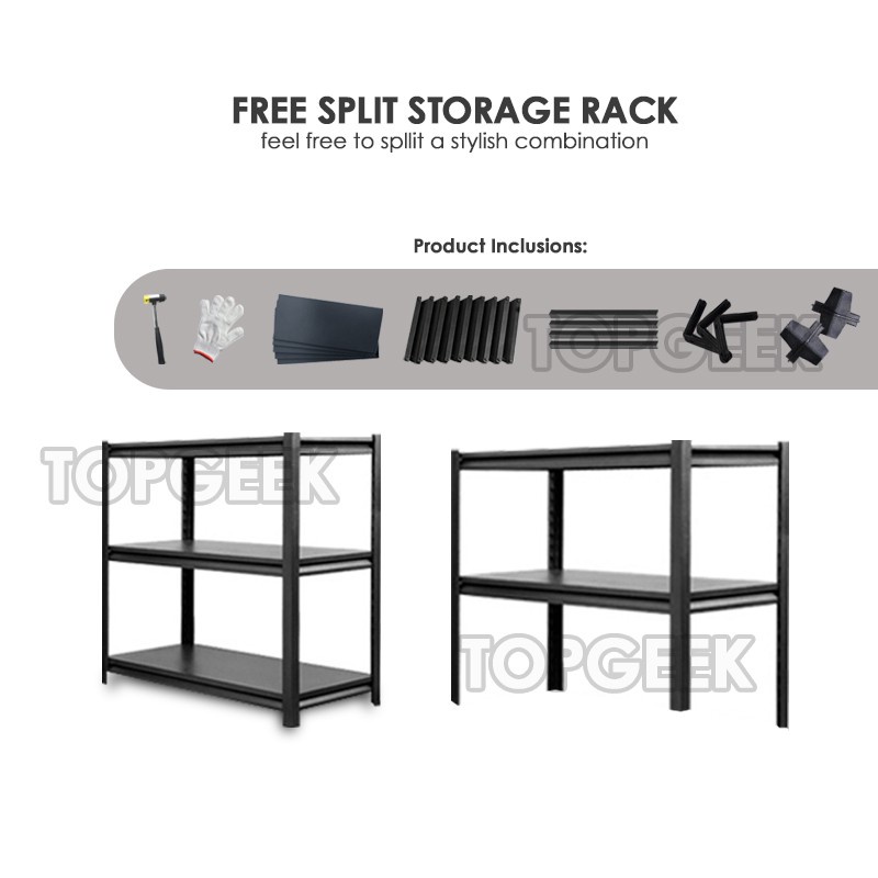 PRORACK MSR 3 layers Boltless Adjustable Rack Shelves Storage Racks ...