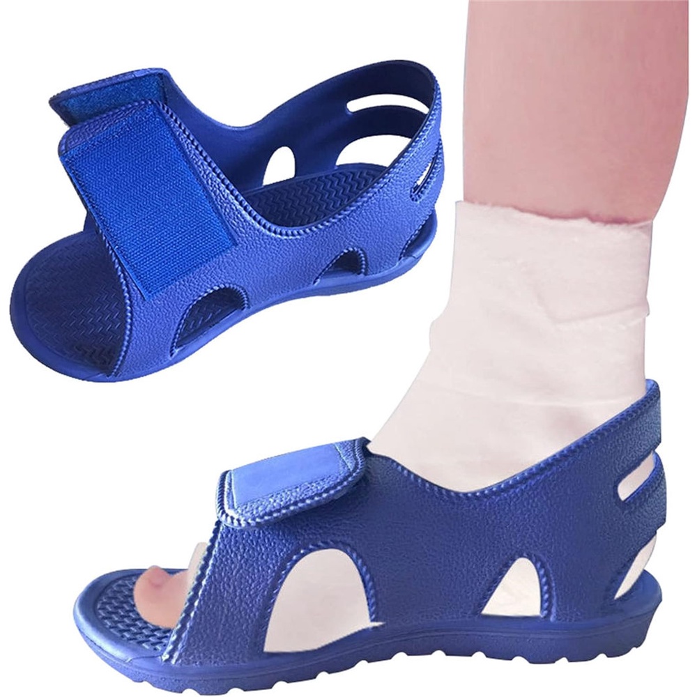 1Pcs Medical Breathable Cast Post-op Shoes Toe Walking Boot Shoe ...