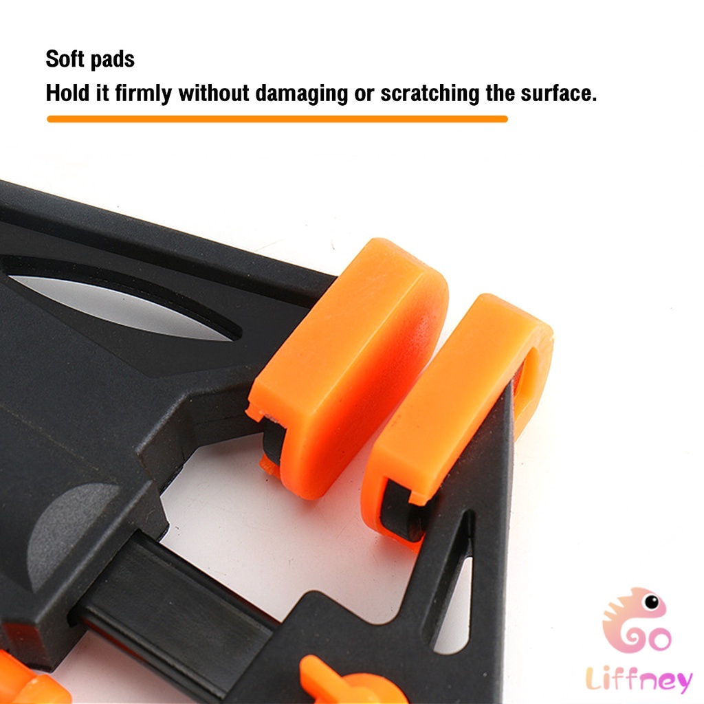 LFN 4/6/8/10/12 inch Plastic F Clamp Bar Clamps for Woodworking ...