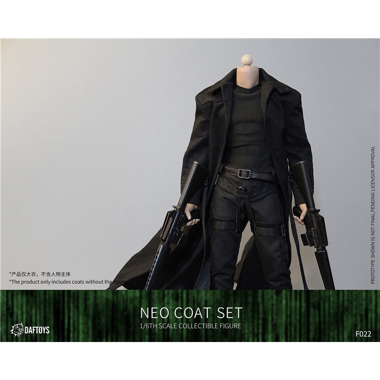 Daftoys F022 1/6 Hacker Coat Soldier Doll Clothing Clothes Accessories ...