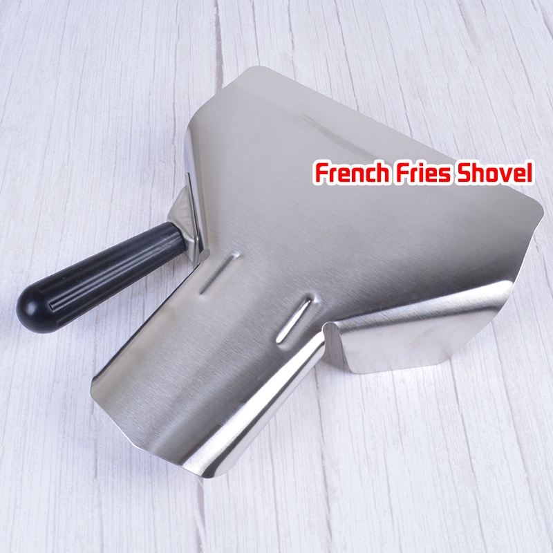 Stainless Steel French Fries Shovel French Fries Scooper Burger Shop ...