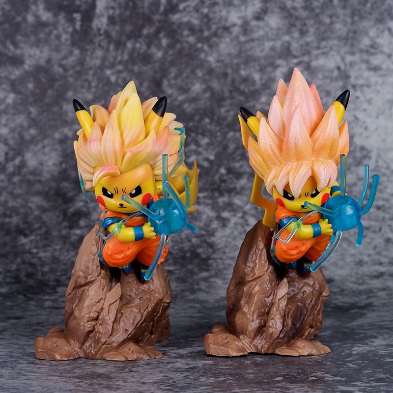 Dragon Ball Saiyan Pikachu cos Son Goku Son Goku Super Two Form Q ...