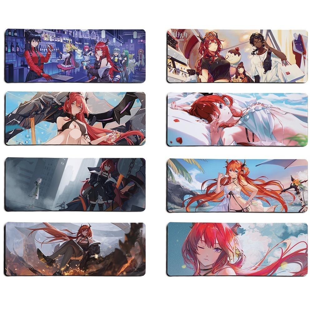 Arknights Ark Tomorrow Surtr 001 800 * 300mm Gaming Mouse Pad | Shopee ...