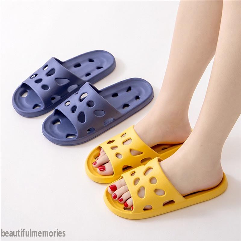 Bathroom slippers for men and women casual slippers indoor slippers non ...