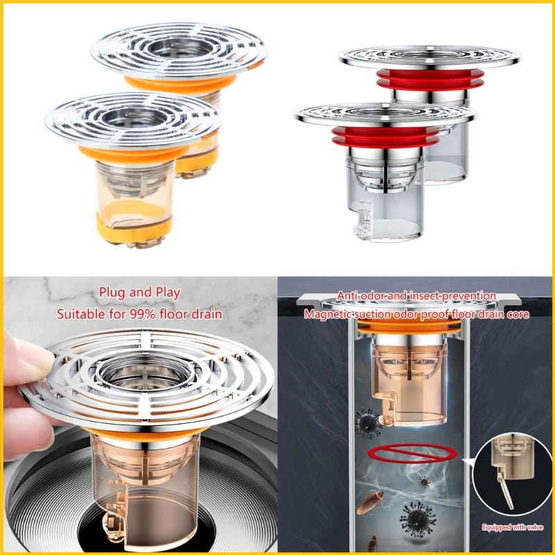 SPT Anti-Odor Floor Drain Trap for Bathrooms Bathroom Floor Drain with ...