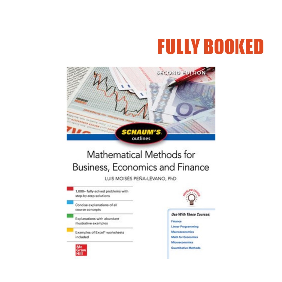 Schaum's Outline of Mathematical Methods for Business (Paperback) by ...