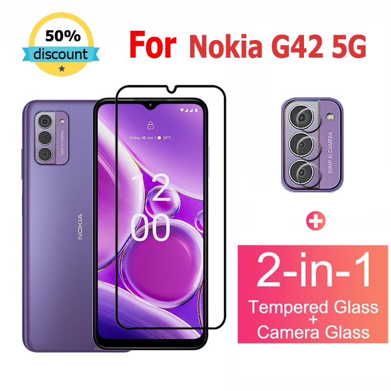 Nokia G42 5G Tempered Glass Screen Protector For Nokia G32 G22 C30 C20 ...