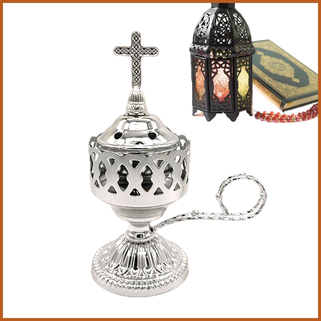 Frankincense Burner Electric Metalic Bakhoor Burner Holder Oud Burner ...