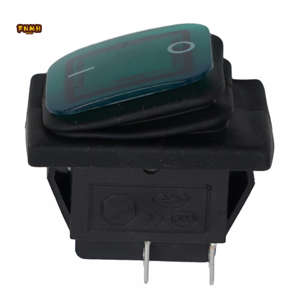 DPST 16A 250VAC Rocker Switch Round Reset Switch for Wet and Dry Vacuum ...