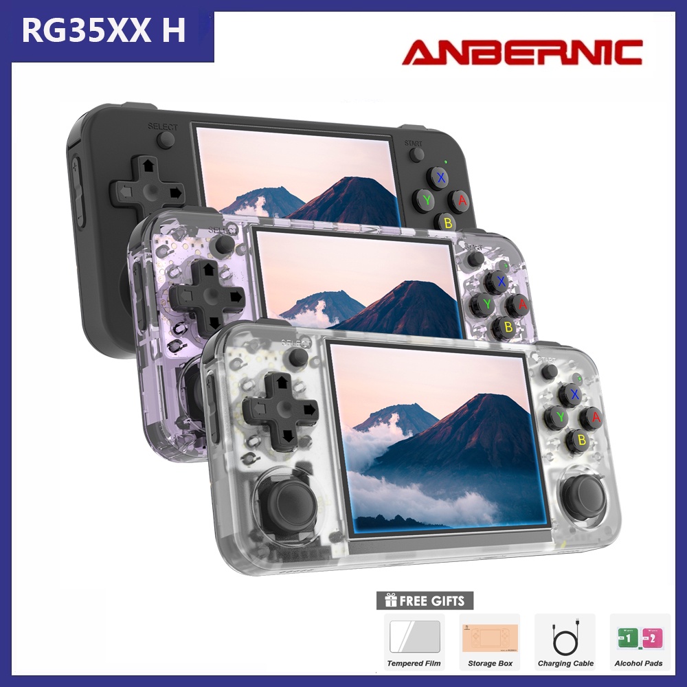 RG35XX H Hand-held Consoles For Playing Video Games 3.5-inch IPS 640* ...