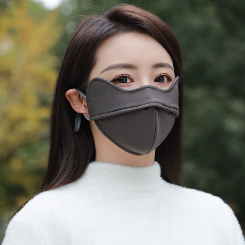 Warm mask, autumn and winter 5D cartilage three-dimensional windproof ...