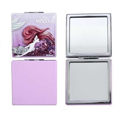 MINISO Disney The Little Mermaid Collection Glitter Quadrate Compact ...